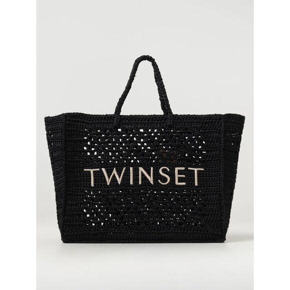 Twin-Set | Bags | Twinset Tote Bags Woman Black | Poshmark